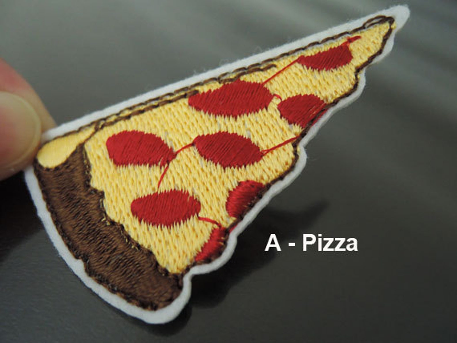 Pizza Patches or Popcorn Patches Iron on Patch or Sewing on - Etsy