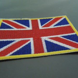 United Kingdom Flag Patches - Large Iron on Patch or Sewing on Patch ...