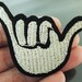 Iron on Patch Finger Patch Hand Patches Finger Patch Sign of - Etsy