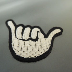 Iron on Patch - Finger Patch Hand Patches Finger Patch Sign of the ...