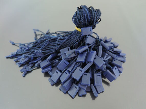Hang Tag String 100pcs Navy Blue Hang Tag String With - Etsy Australia