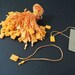 Hang Tag String 100pcs Orange Hang Tag String With Plastic Fastener - Etsy