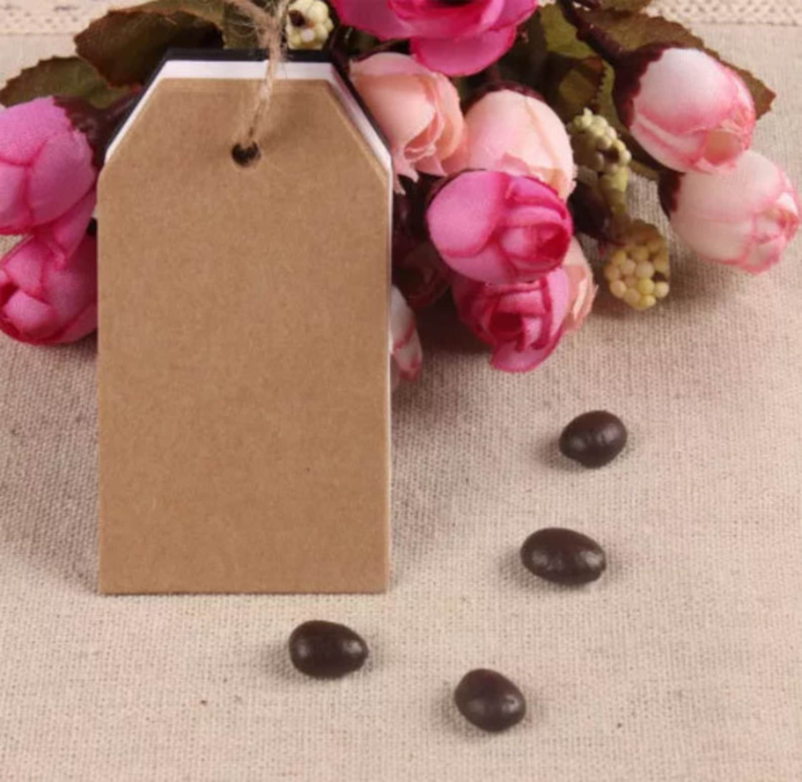 Kraft Card Paper Tags 50pcs Kraft Tags Price Tags Hang Tags - Etsy