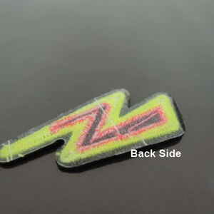 Flash Patches - Iron on Patches or Sewing on Patch Neon Yellow Orange ...