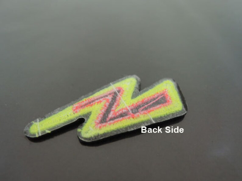 Flash Patches Iron on Patches or Sewing on Patch Neon Yellow - Etsy
