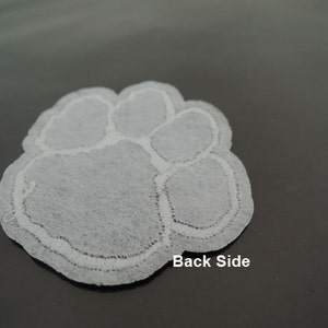 Paw Patches - Iron on Patches Paw Print Patch Applique Embroidered ...