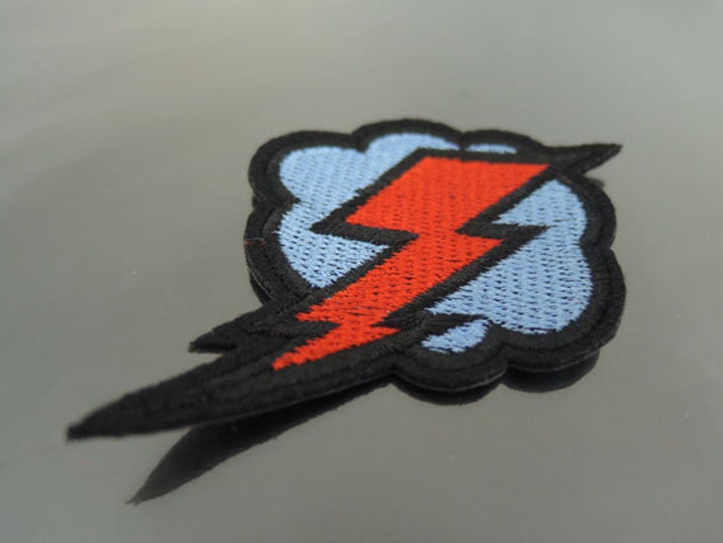 Flash Patches Iron on Patches or Sewing on Patch Flash With | Etsy