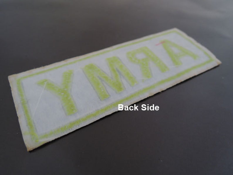 ARMY Letter Patches Iron on or Sewing on Patch Letter - Etsy