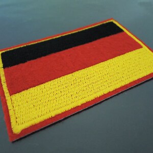 Germany Flag Patches - Large Iron on Patch or Sewing on Patch Germany ...