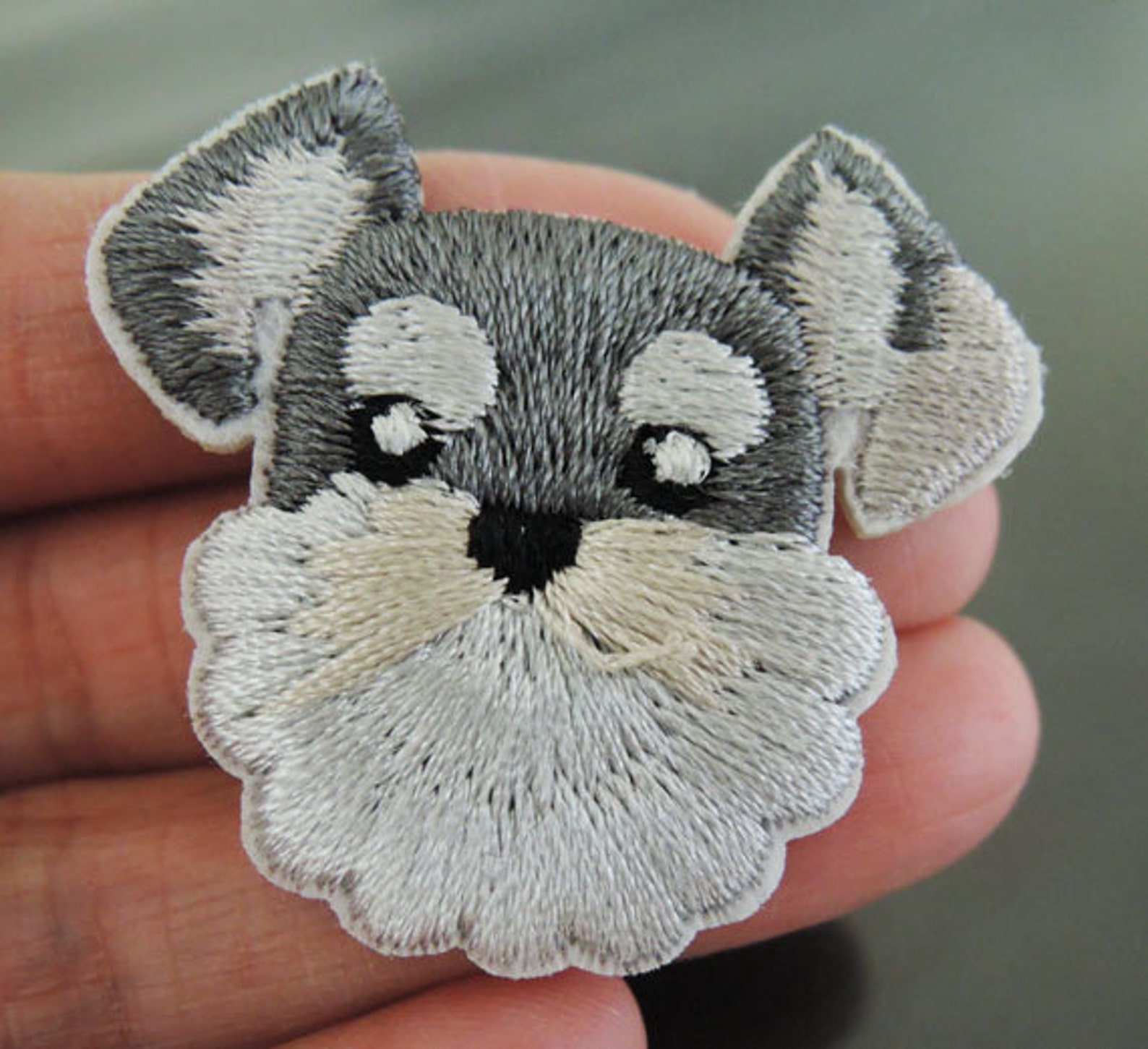 Iron on Patch Little Cute Dog Patches Animal Patch Small | Etsy