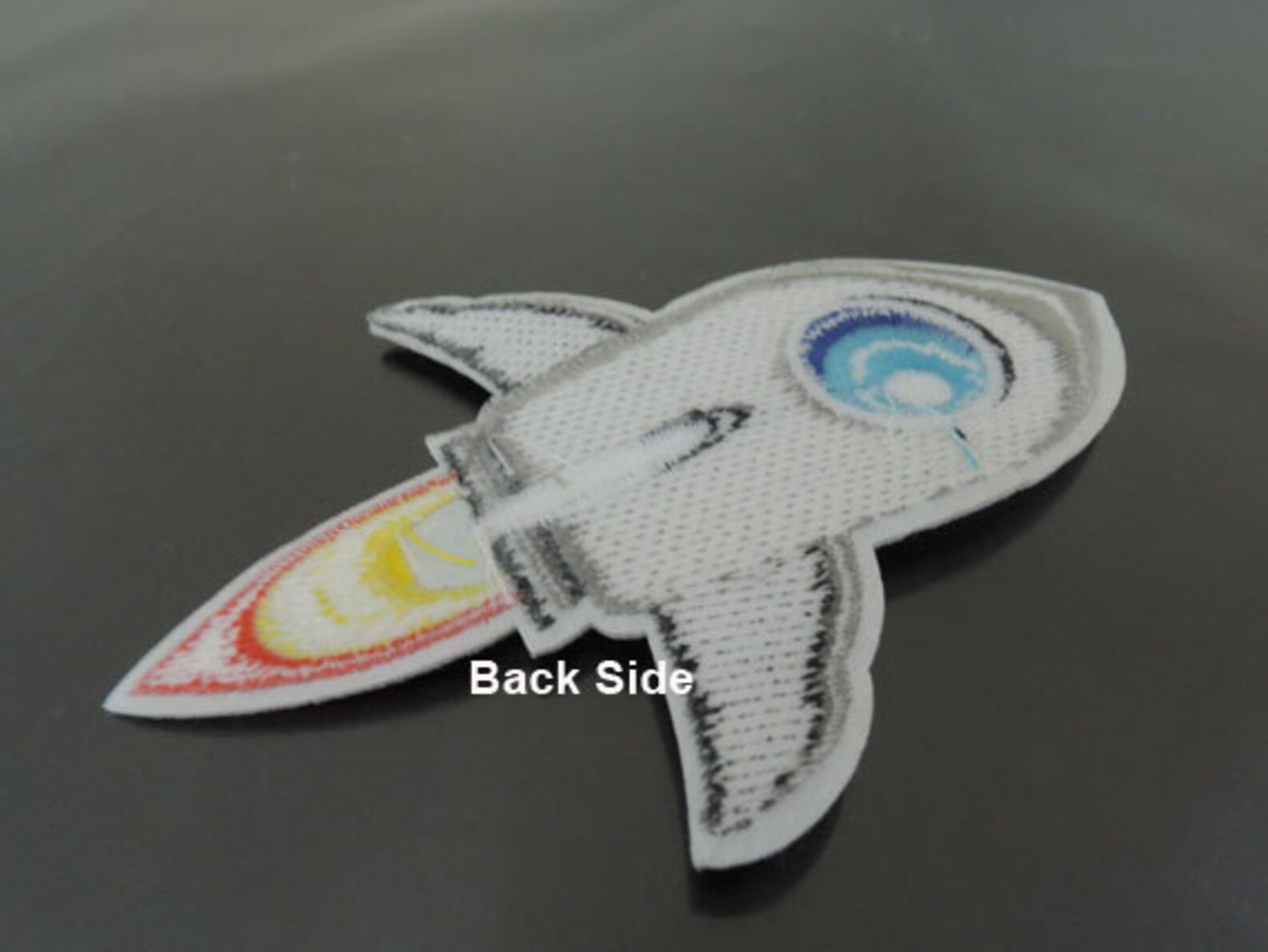 Iron on Patch Rocket Patches Space Projectile Patch Applique | Etsy