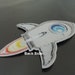 Iron on Patch - Rocket Patches Space Projectile Patch Applique ...