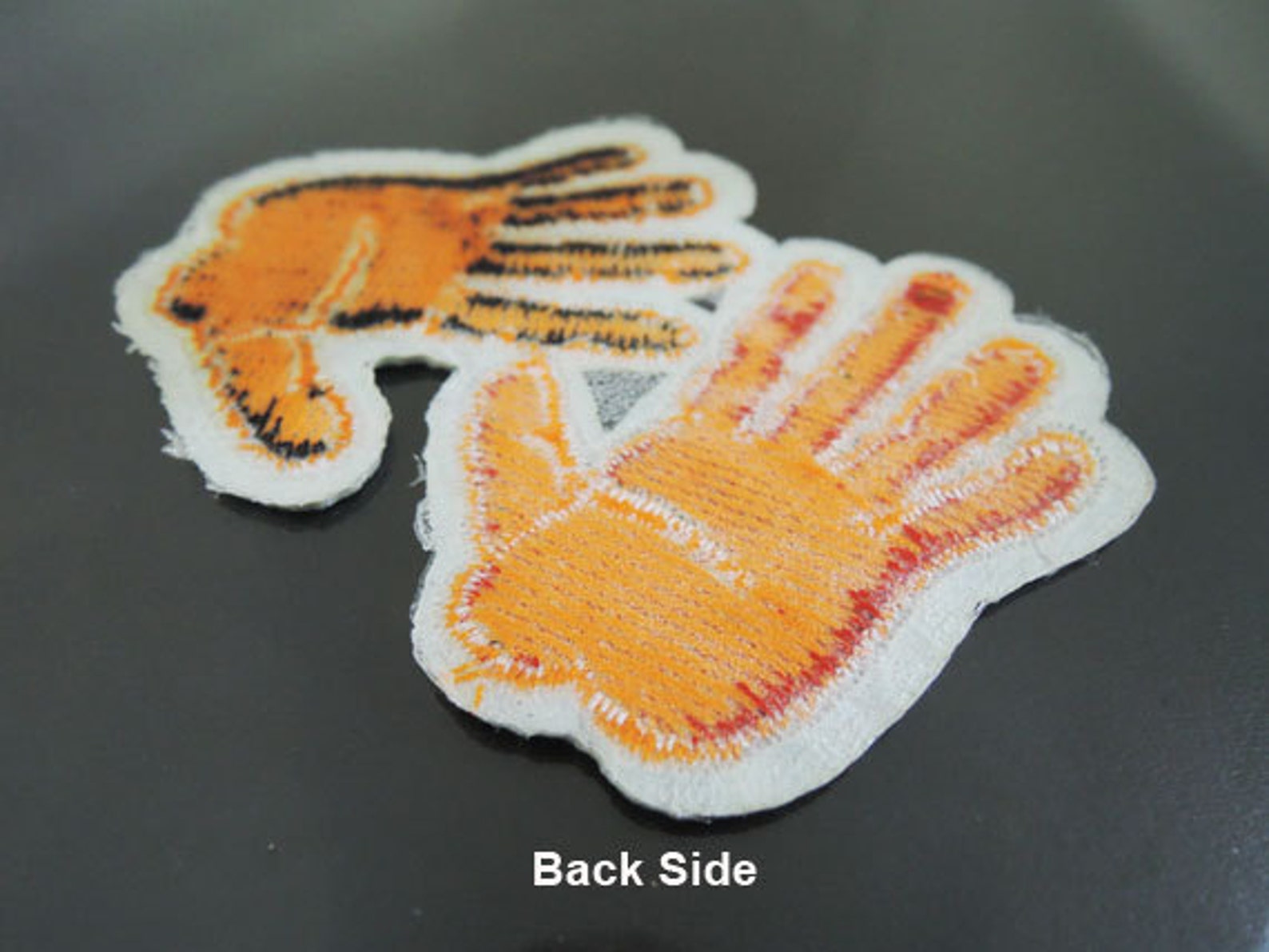 Double Hand Patch Two Hands Patches Badge Patch Applique Embroidered ...