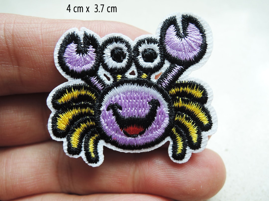 Iron on Patch - Crab Patch Atch Iron on Patches or Sewing on Patch - Etsy