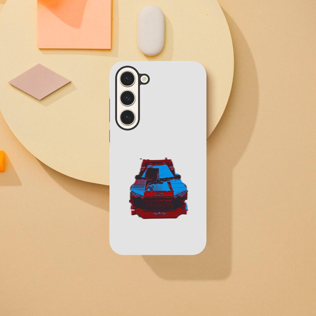 Red & Blue German Electric Rally Car Samsung Tough Case - Stylish and ...