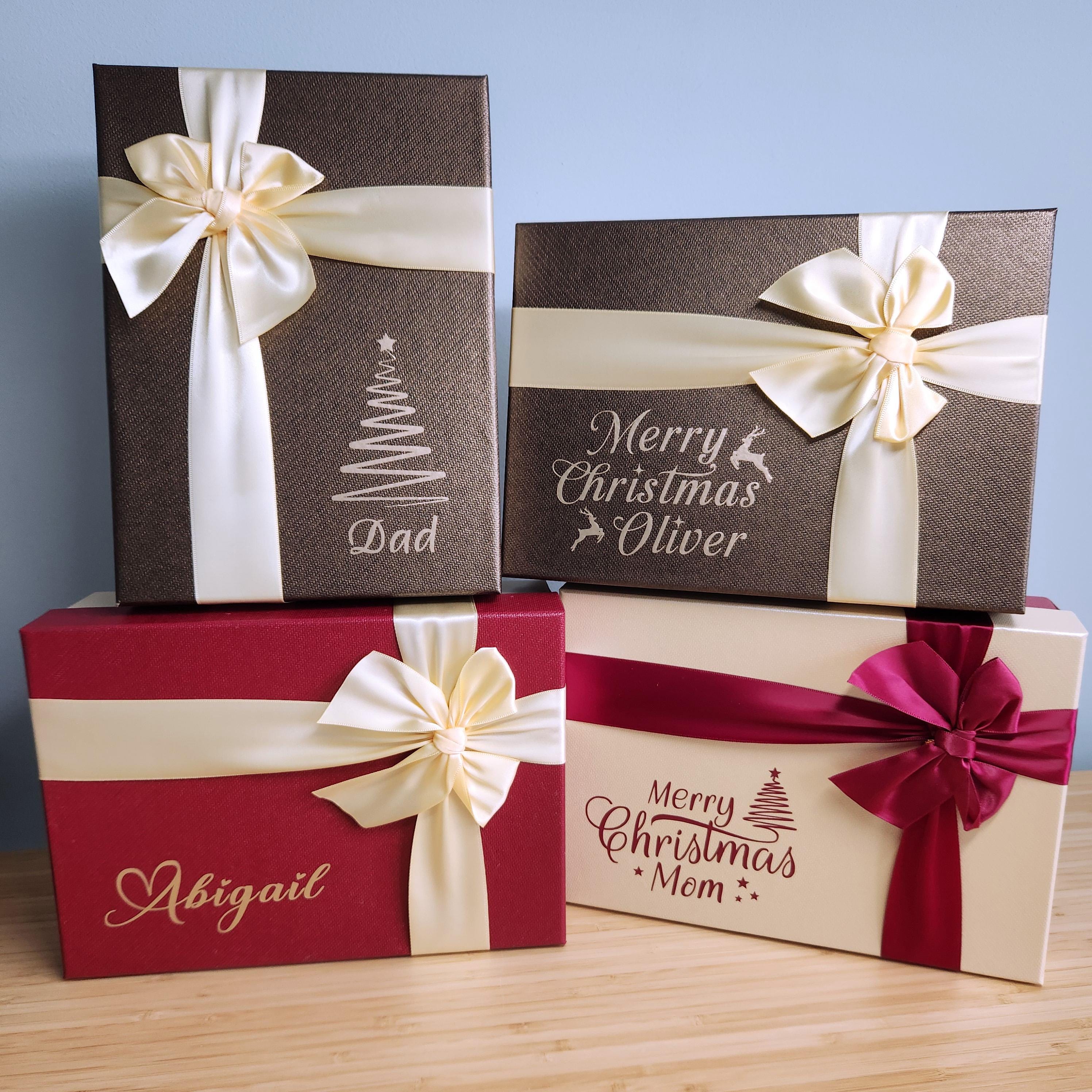 Personalized Christmas Gift Box | Custom Holiday Eve Box - Etsy
