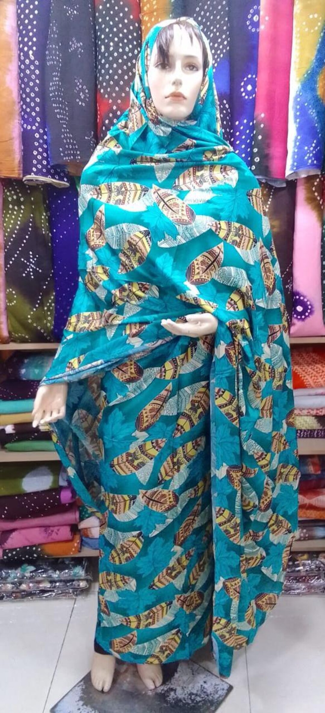 Moroccan Melhfa-sahara Style Fashion-moroccan Sahara Clothing – Bedouin ...