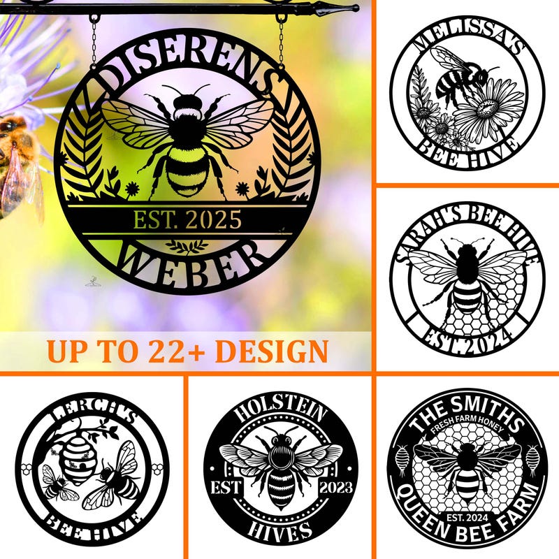 Queen Bee Sign - Etsy