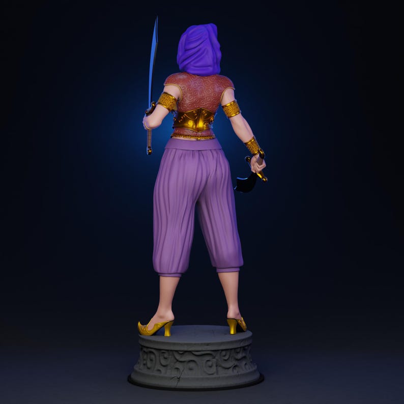 Talia Al Ghul - STL Model for Resin Printer Figure 3D Printing - High ...