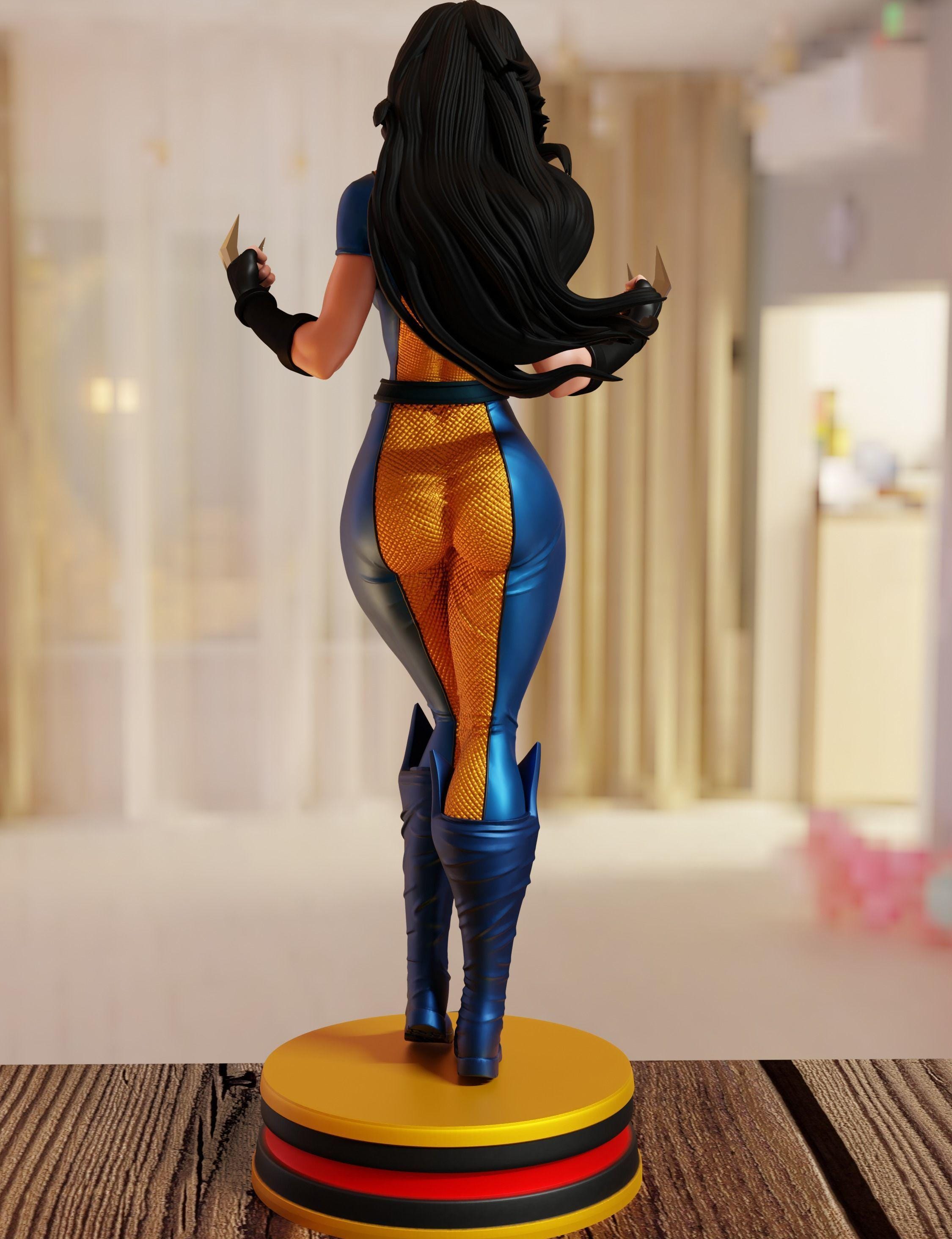 X23 From Wolverine - 3D Model - STL Model for Resin Printer Figure 3D ...