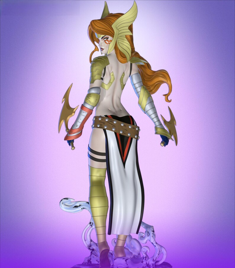 Angela ( Aldrif Odinsdottir ) From Marvel - STL Model for Resin Printer ...