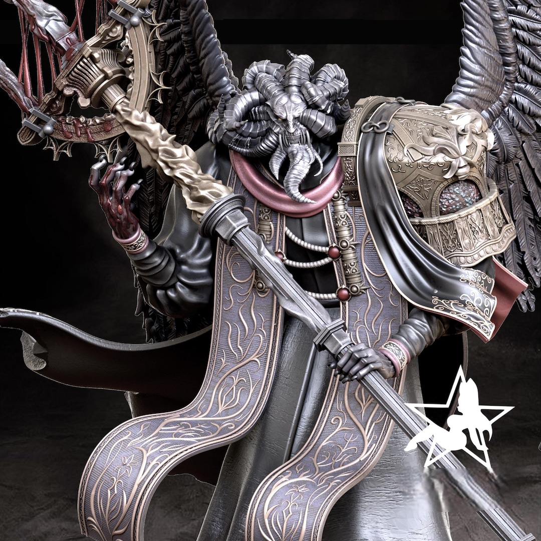 Mohg Lord of Blood - STL Model for Resin Printer Figure 3D Printing ...