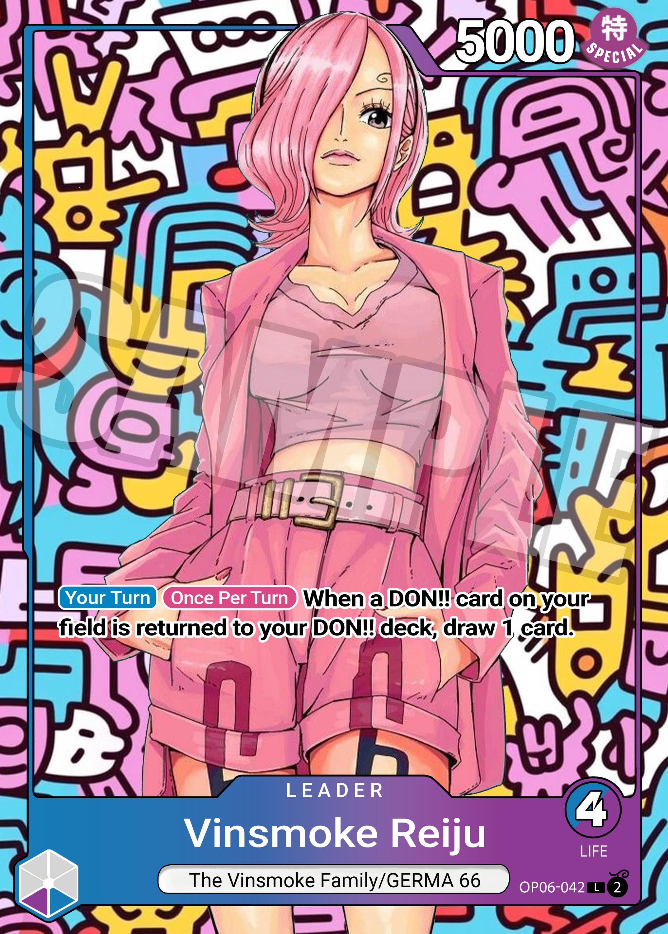 Custom Leader Cards [fashion Style] - One Piece Tcg - Holographic - Etsy
