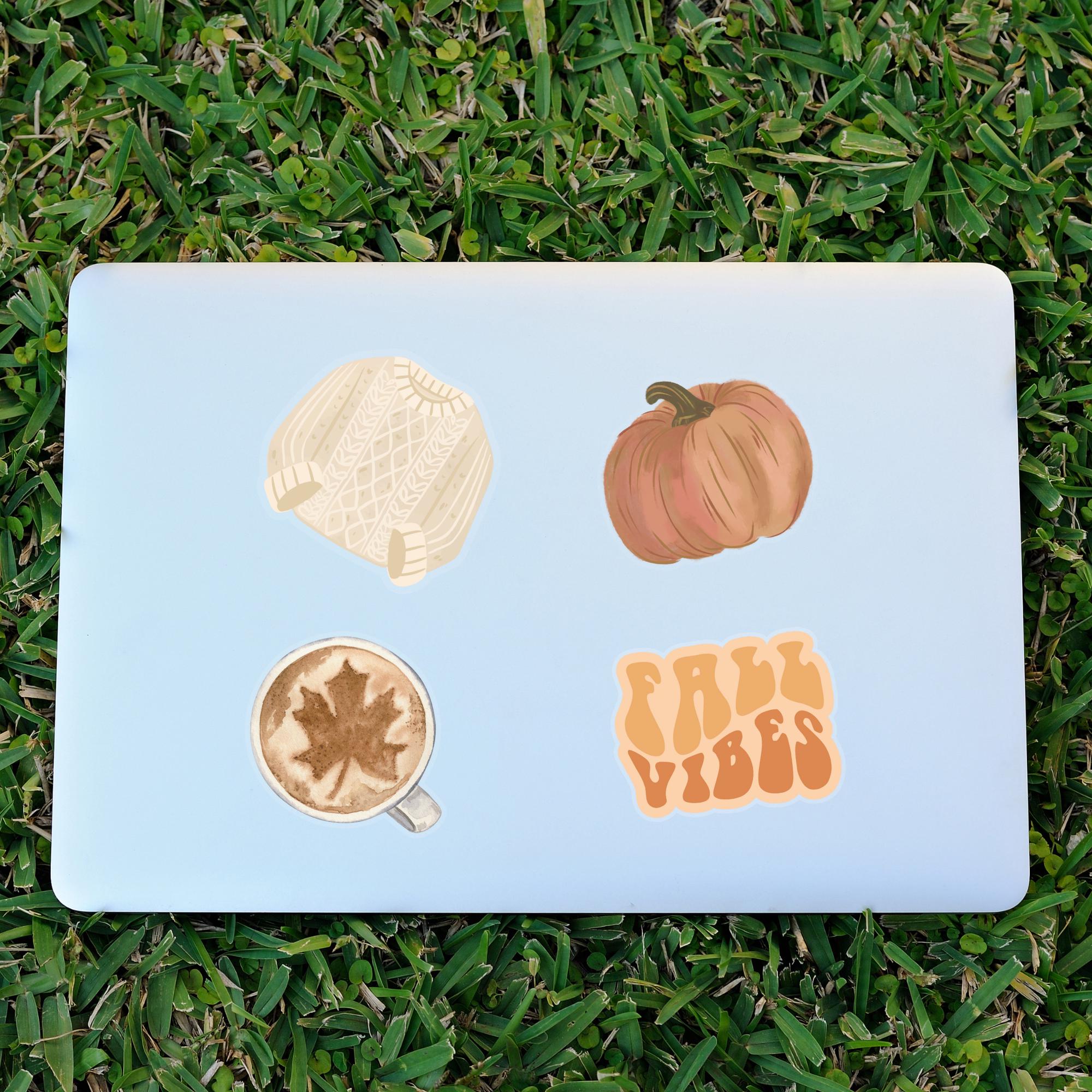 Fall Aesthetic Sticker Pack | Waterproof Vinyl Stickers for Laptops ...