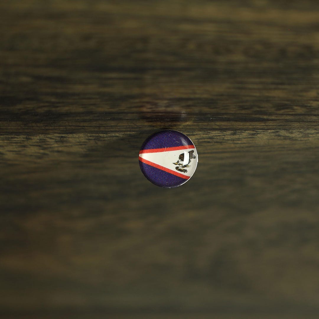American Samoa Flag Map Pin | American Samoa Flag Push Pin | American ...