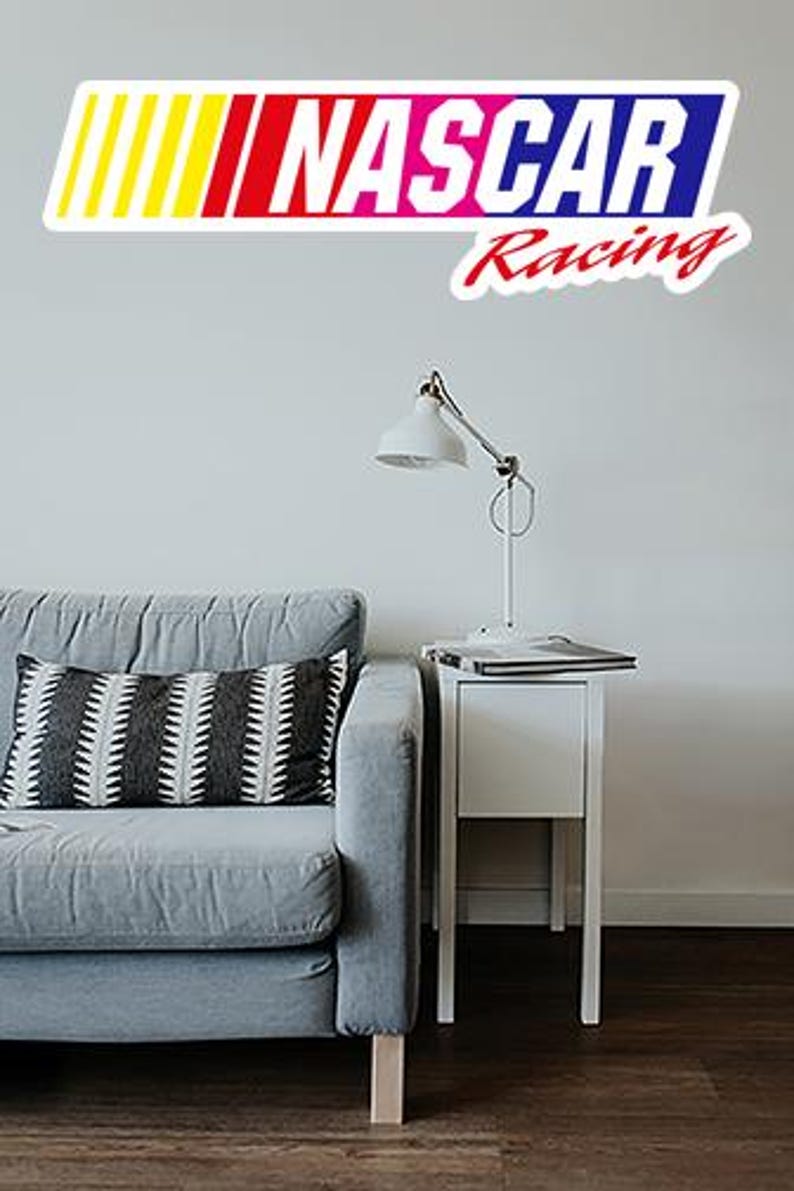 NASCAR Racing Main Logo Sticker | Vinyl Decal 10 Sizes!!! Free Shipping ...
