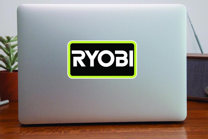 Ryobi Tools Square Sticker Logo Vinyl Decal / Sticker 10 Sizes!! Free ...