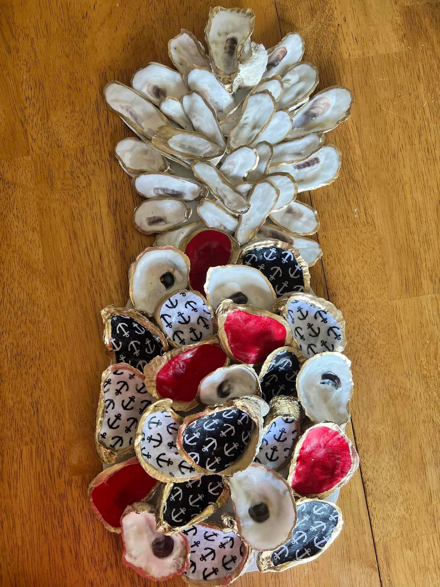 Pineapple - Oyster Shell - Wall Art - Etsy