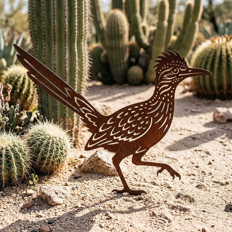 Desert Steel Yard Art - Etsy