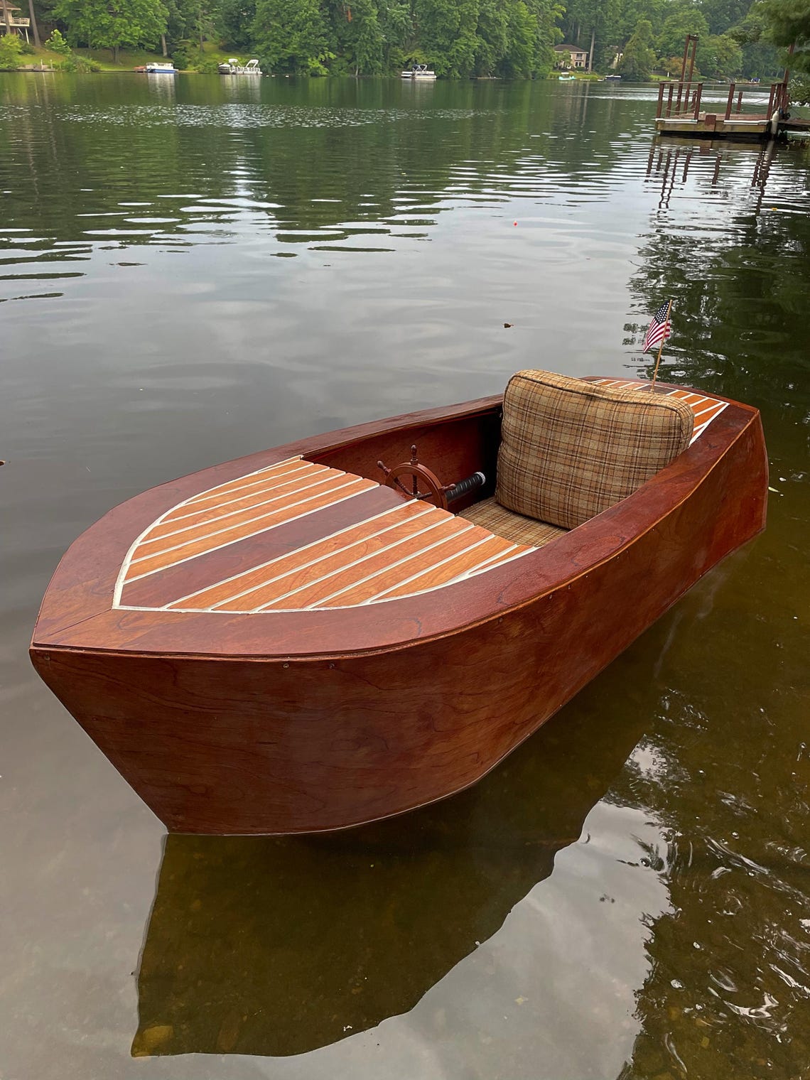 DIY Mini Electric Boat Plans: Flat Bottom Plywood Design (PDF Download ...