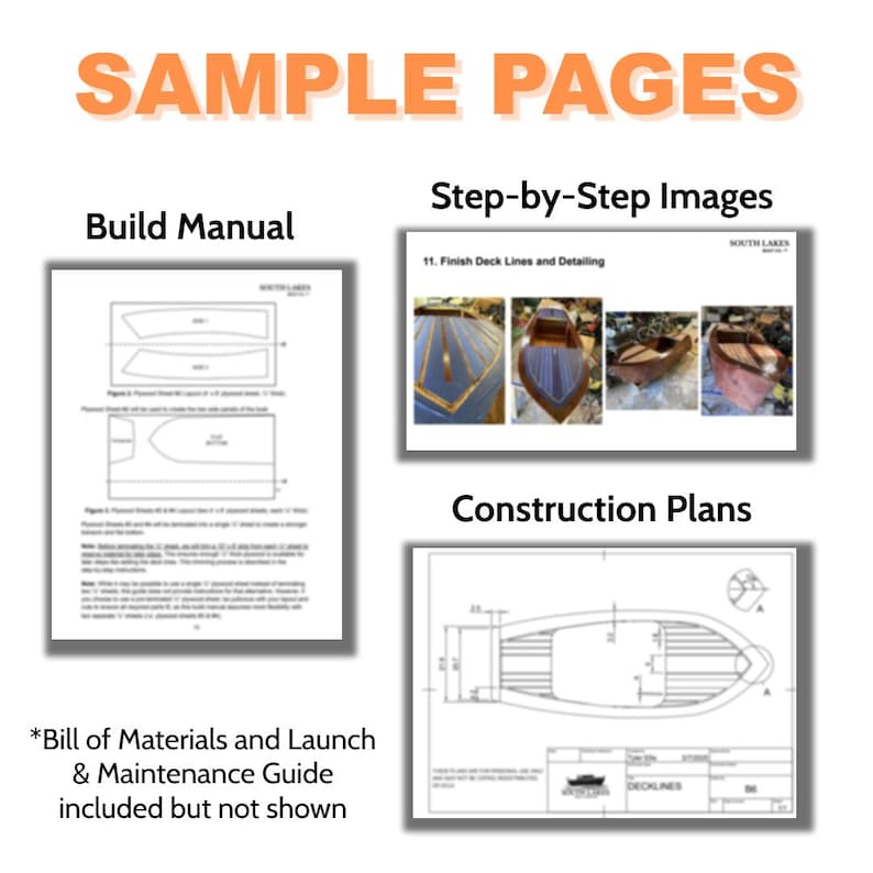 DIY Mini Electric Boat Plans: Flat Bottom Plywood Design (PDF Download ...