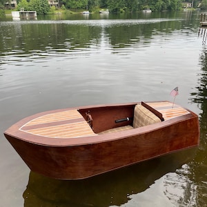 DIY Mini Electric Boat Plans: Flat Bottom Plywood Design (PDF Download ...