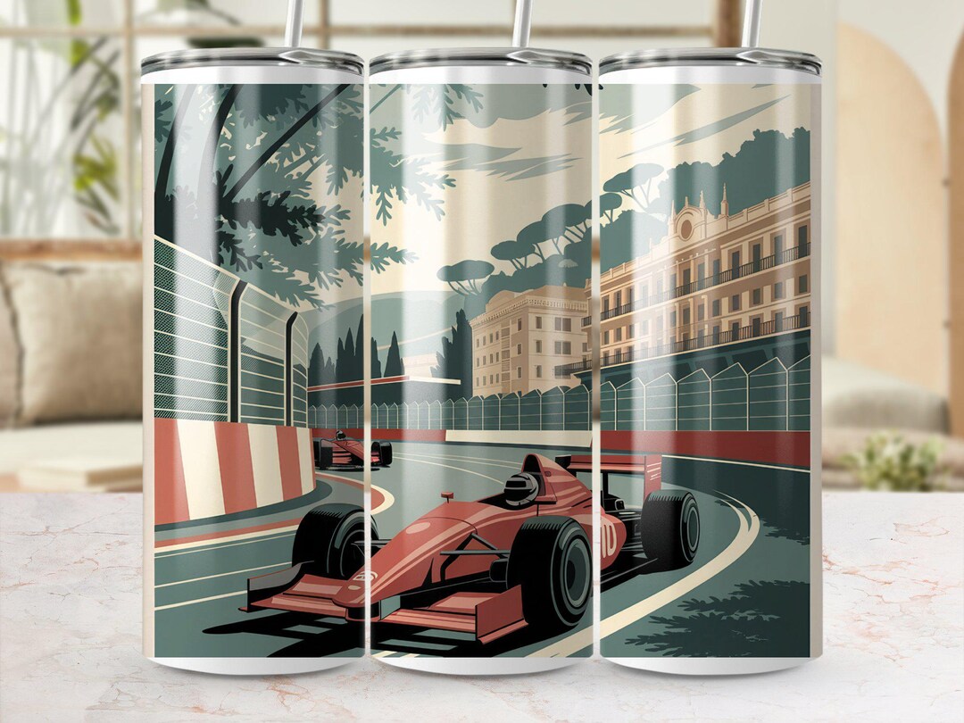 Formula Racing Tumbler Wrap, Race Car Sublimation Design, 20 Oz Skinny ...