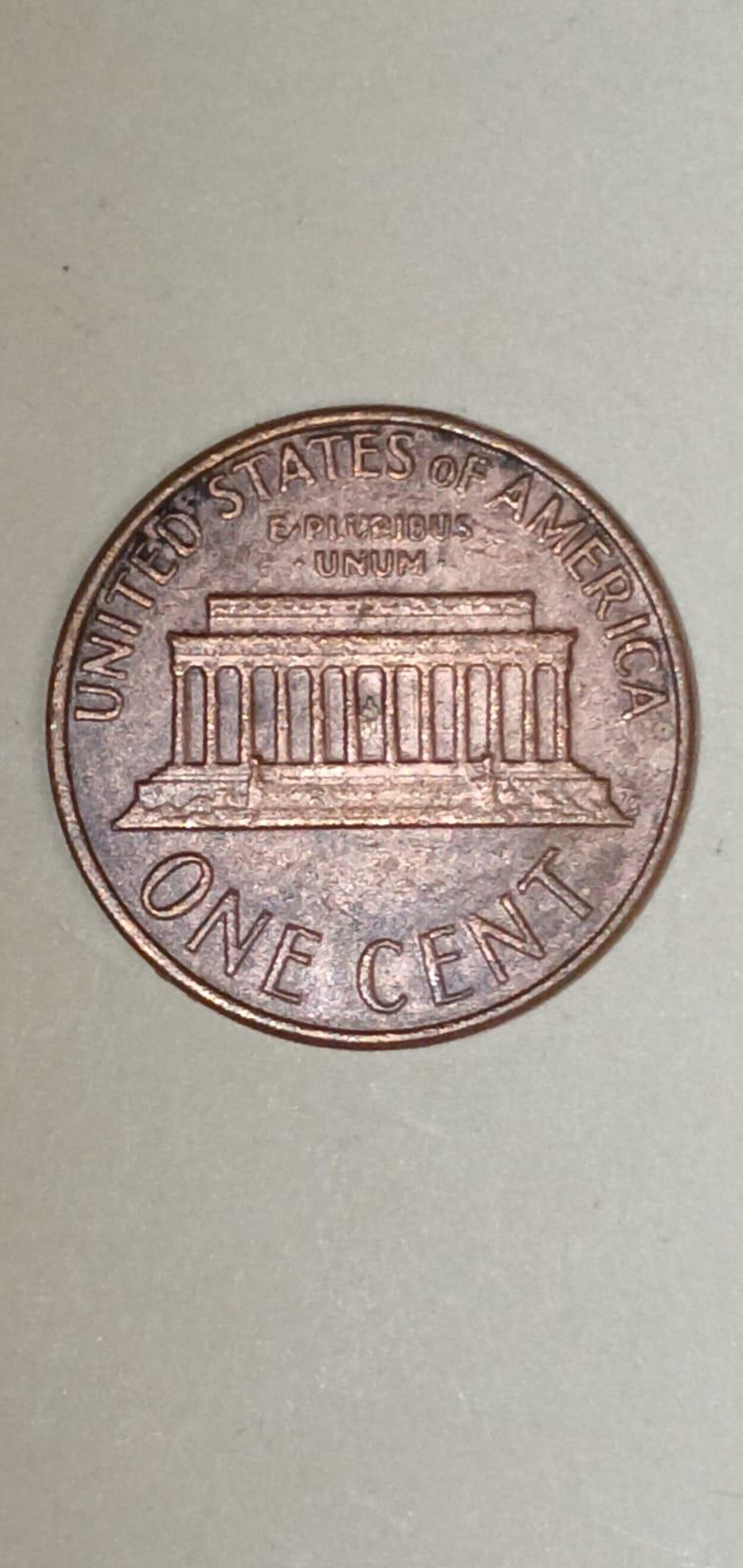 1974 Penny "error Gas Bubble Mark Effect, Die Mark" - Etsy