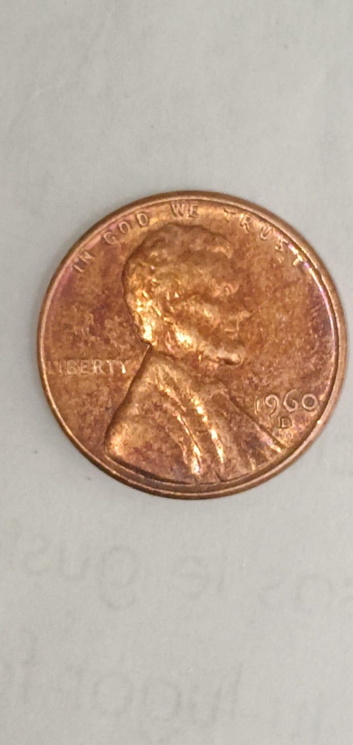 1960-D, D Over D, Small Date, "l on Rim, No FG, Mark Between L & I" - Etsy