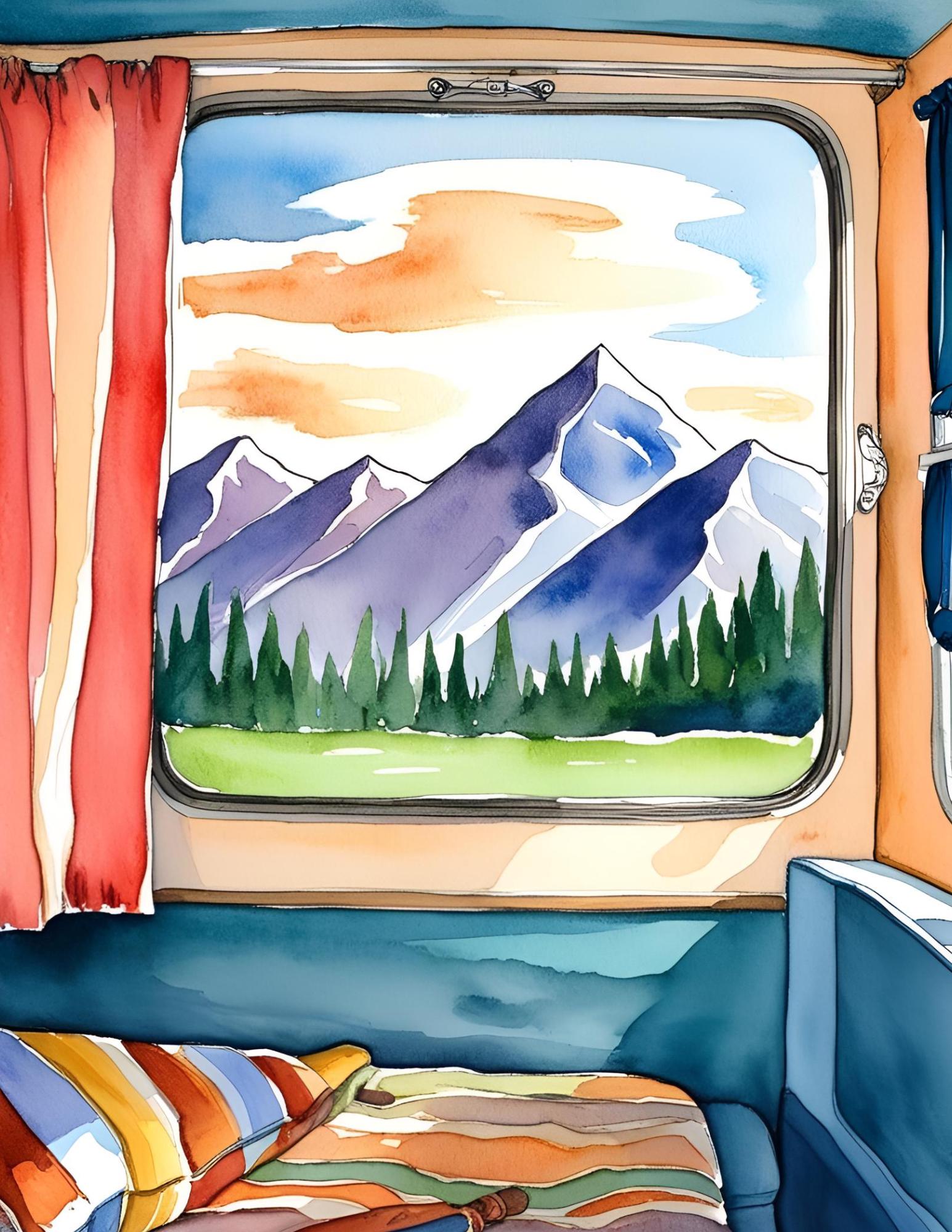 View From My Window- Colorful, High-quality Digital Prints, Landscape ...