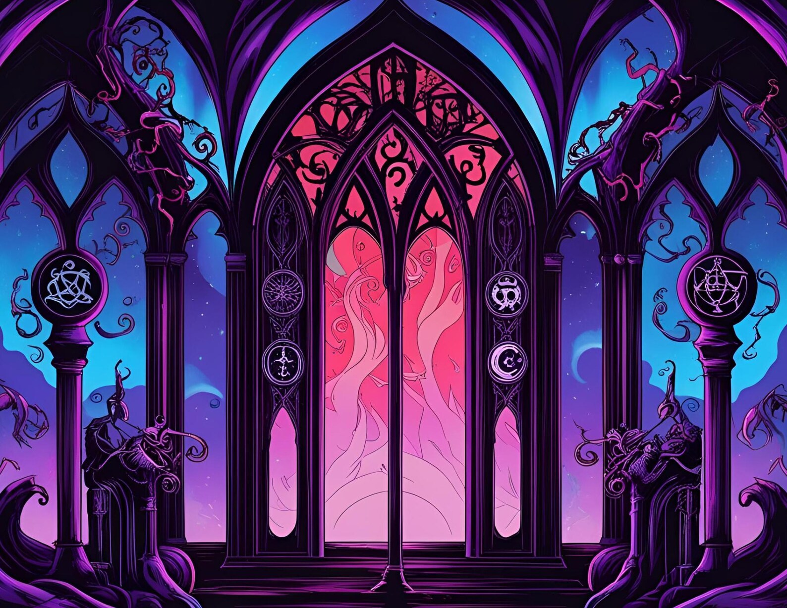 Gothic Digital Prints High Quality Goth Art Frameable Art Skull Prints ...