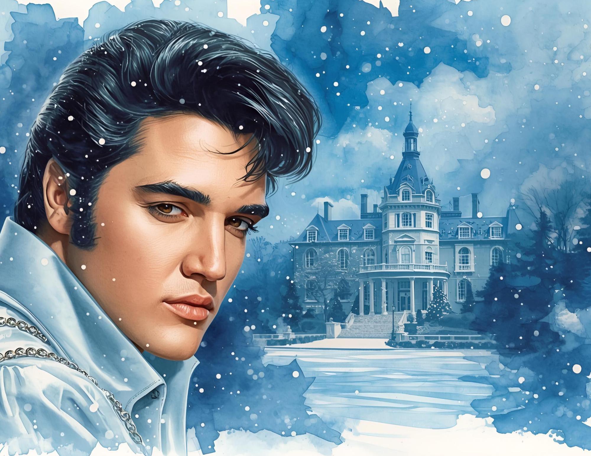 Elvis Presley Digital Art Prints, Hollywood Decor,junk Journals, Print ...