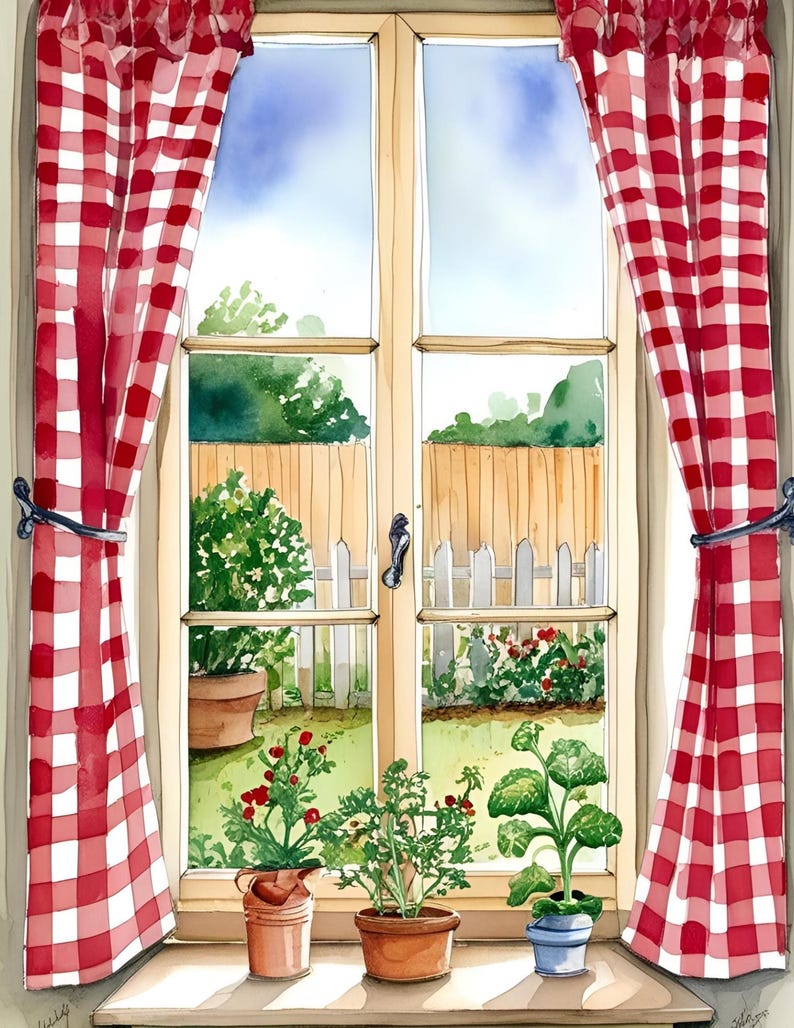 View From My Window- Colorful, High-quality Digital Prints, Landscape ...