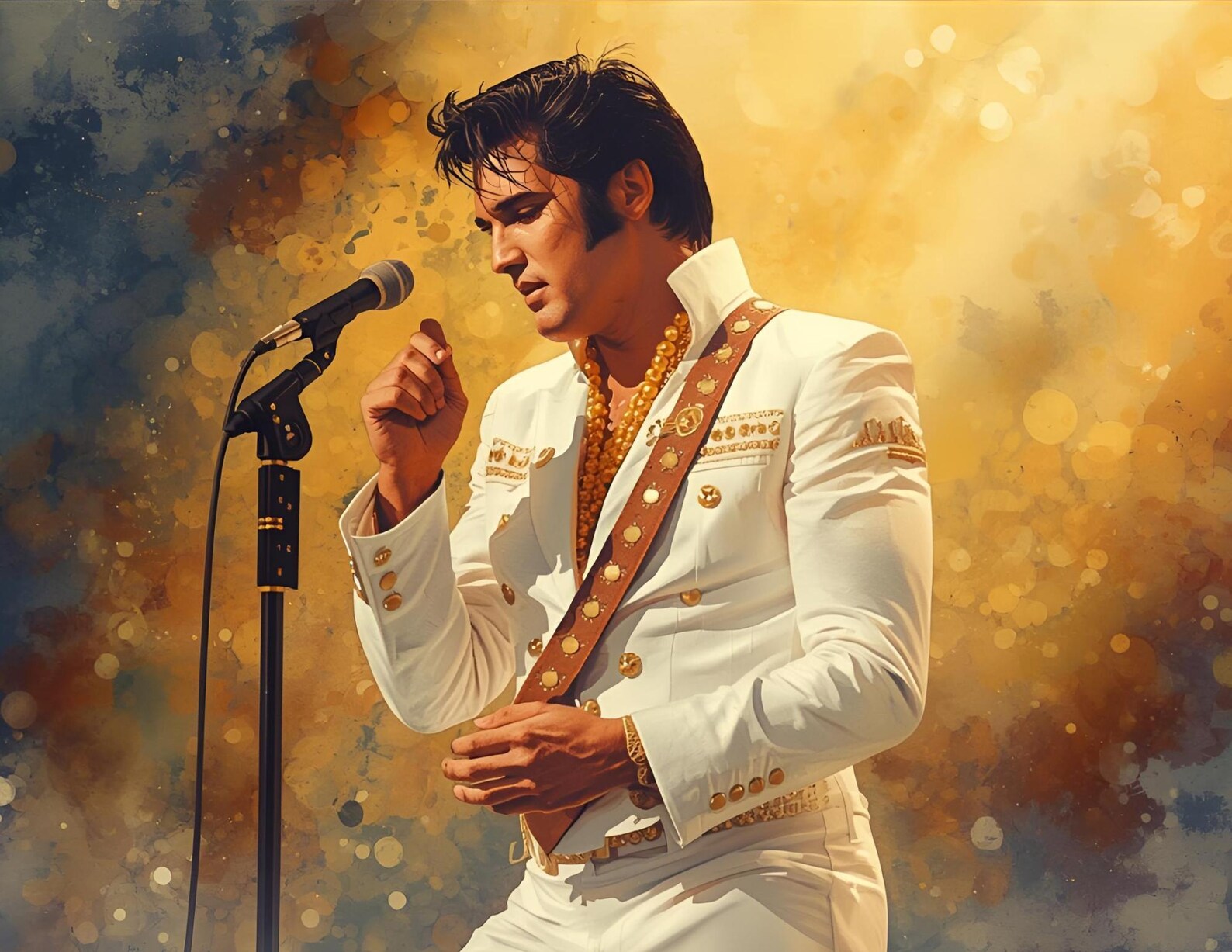 Elvis Presley Digital Art Prints, Hollywood Decor,junk Journals, Print ...