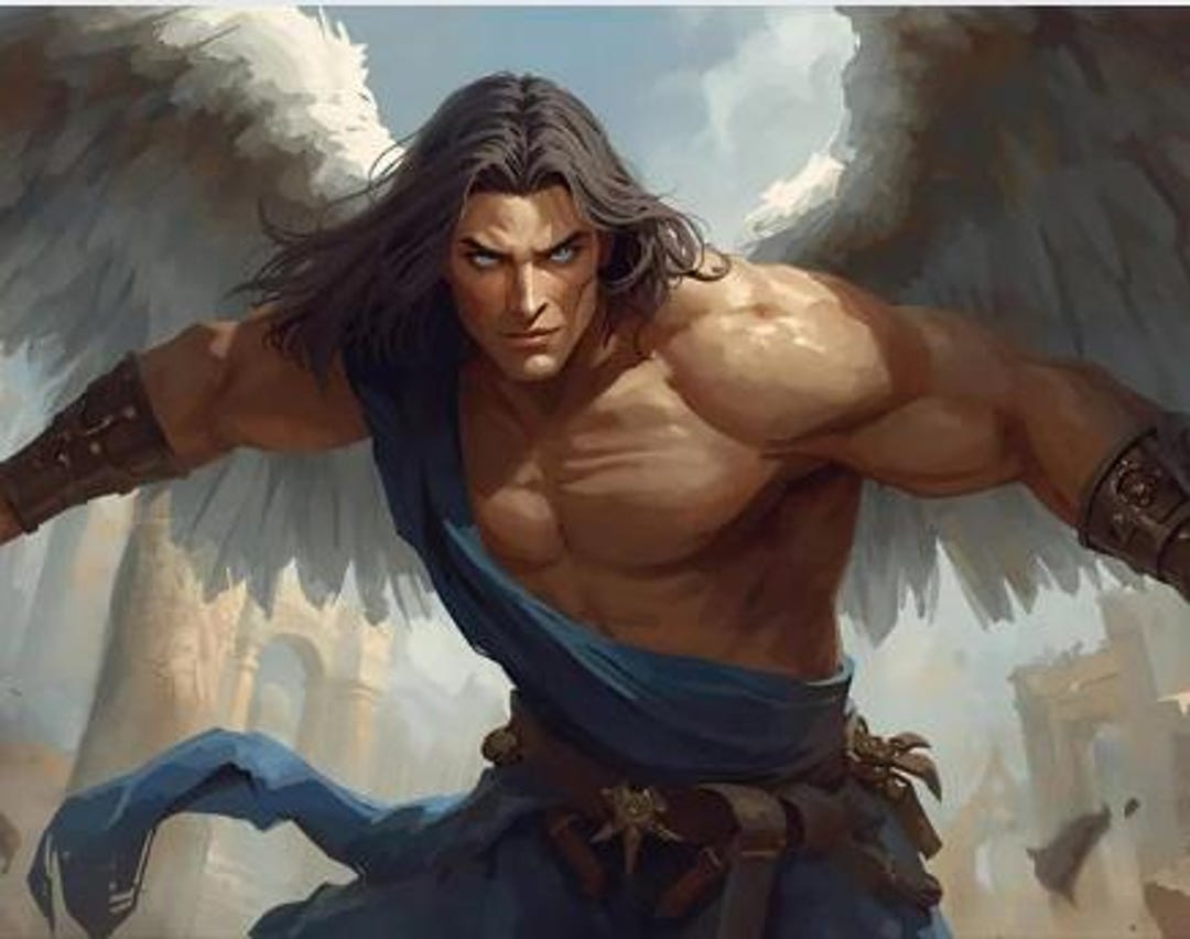 Christmas Warrior Angel Print, Holiday Wall Art (digital Download) - Etsy