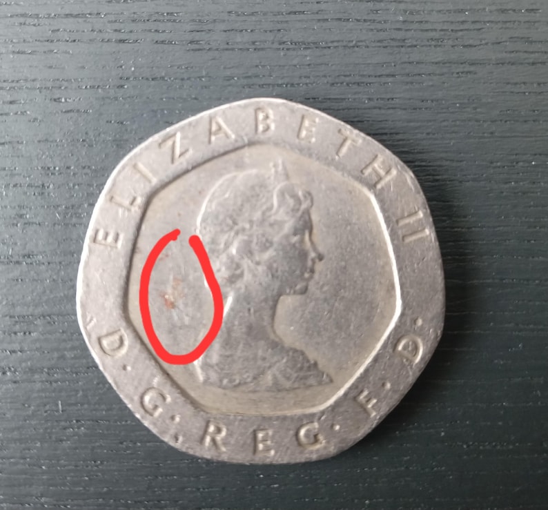 Rare UK 1982 20p Coin - Etsy