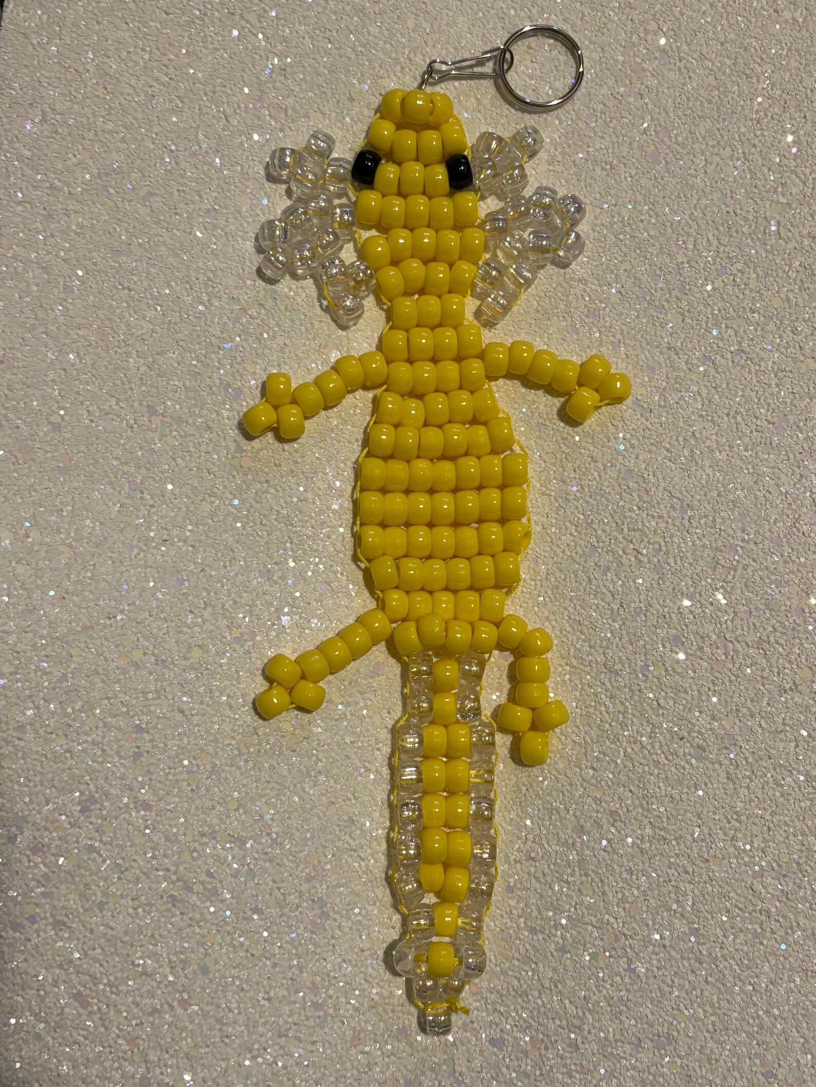 Beaded Axolotl Keychain! - Etsy