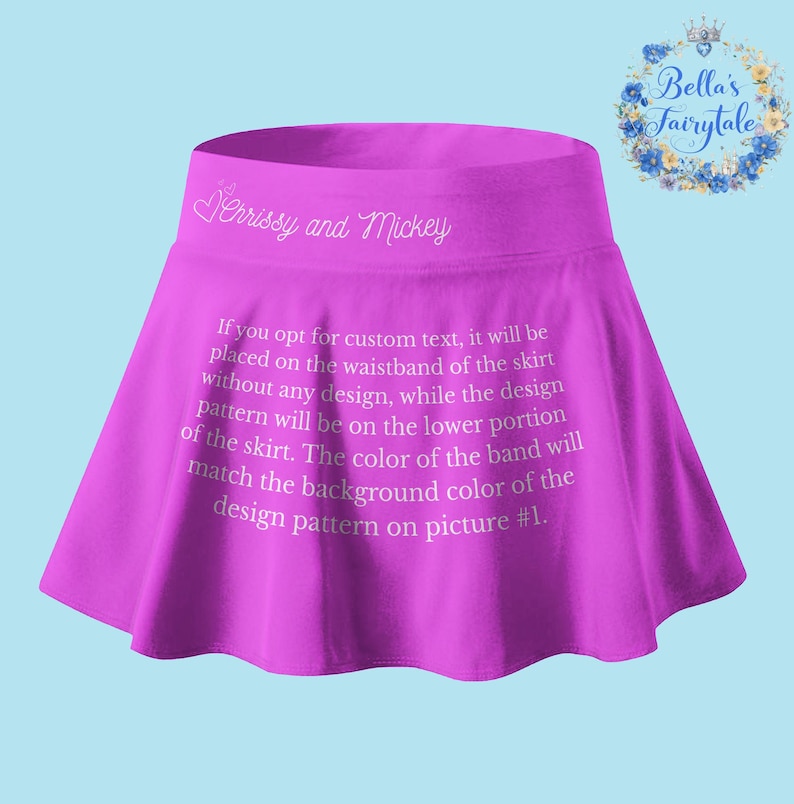 Mickey in Epcot Skort Hot Pink, Disney Skirt With Shorts, Pickleball ...
