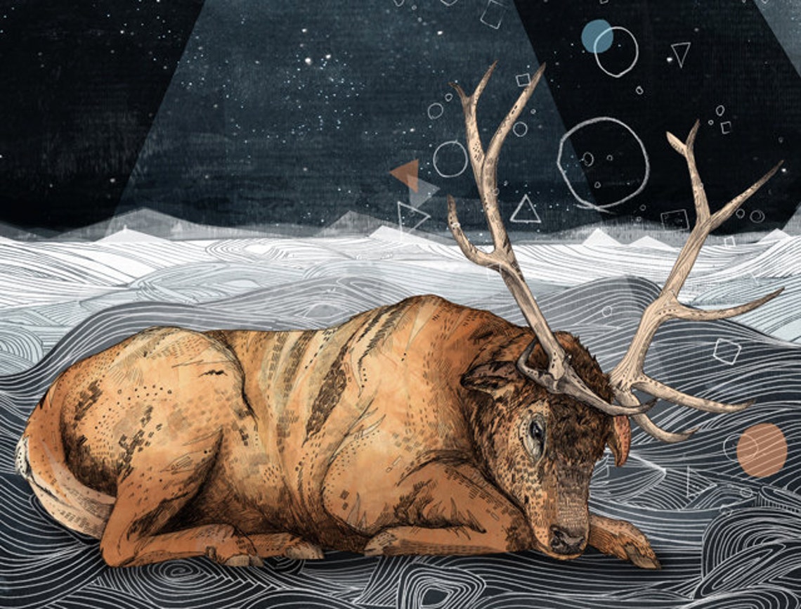 Unsleeping Dream // Signed A4 Print - Etsy