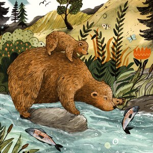 BEARS // Signed A3 Print - Etsy